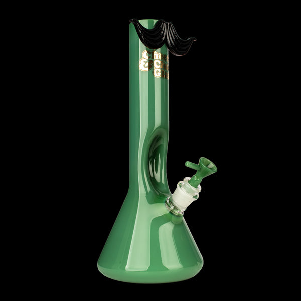 12" Moustache Ride Beaker Base Water Pipe | Cheech & Chong® Glass